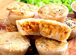 Calorias em 1 Porçoes Empada De Batata Doce FIT e Fatos Nutricionais?