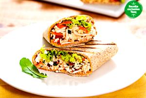 Calorias em 1 Porçoes Wrap Integral e Fatos Nutricionais?