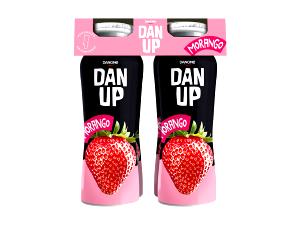 Calorias em 1 Porção Bebida láctea morango Dan Up e Fatos Nutricionais?