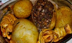 Calorias em 1 Porção Buchada de bode e Fatos Nutricionais?