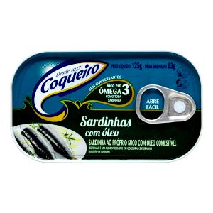 Calorias em 1 Porção Peixe água salgada sardinha filé com cebola e ...