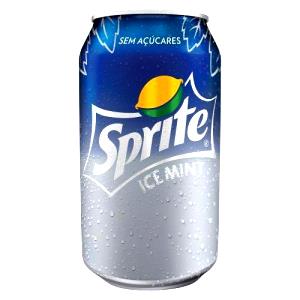 Calorias em 1 porção (350 ml) Sprite Ice Mint e Fatos Nutricionais?